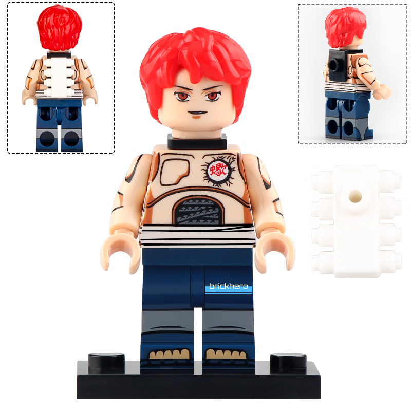 Sasori Naruto Shippuden Custom Printed Lego Compatible Minifigure Brick ...