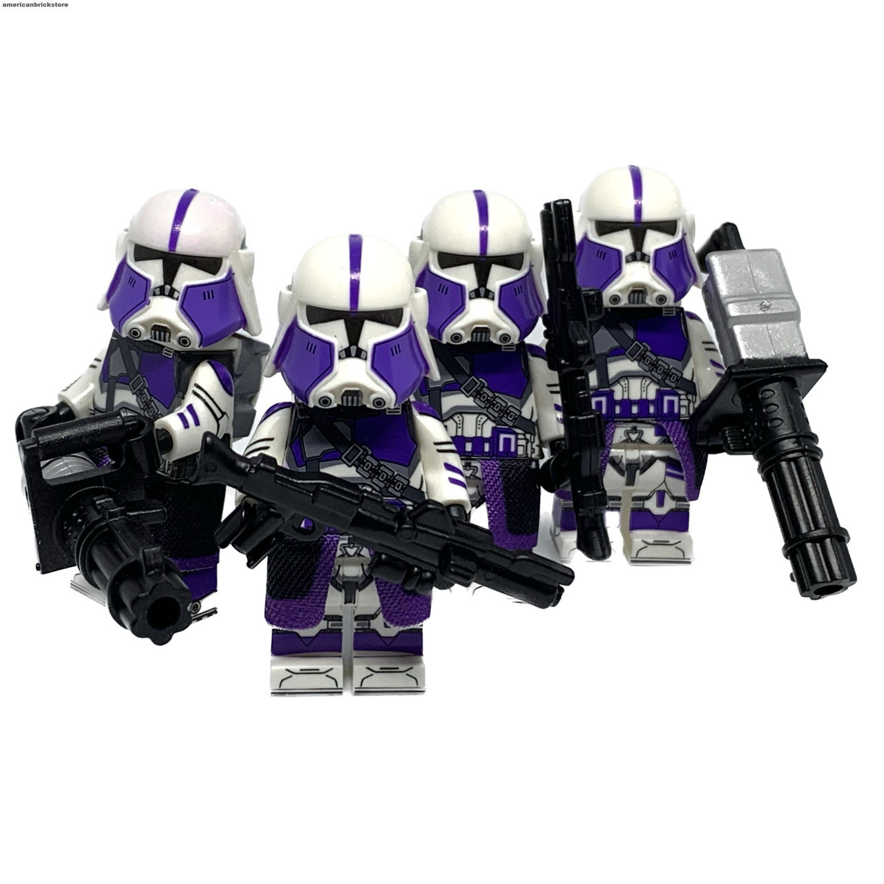 Minifigure 4X 187Th Vanguard Legion Clone Trooper Clone Wars S Bulk ...