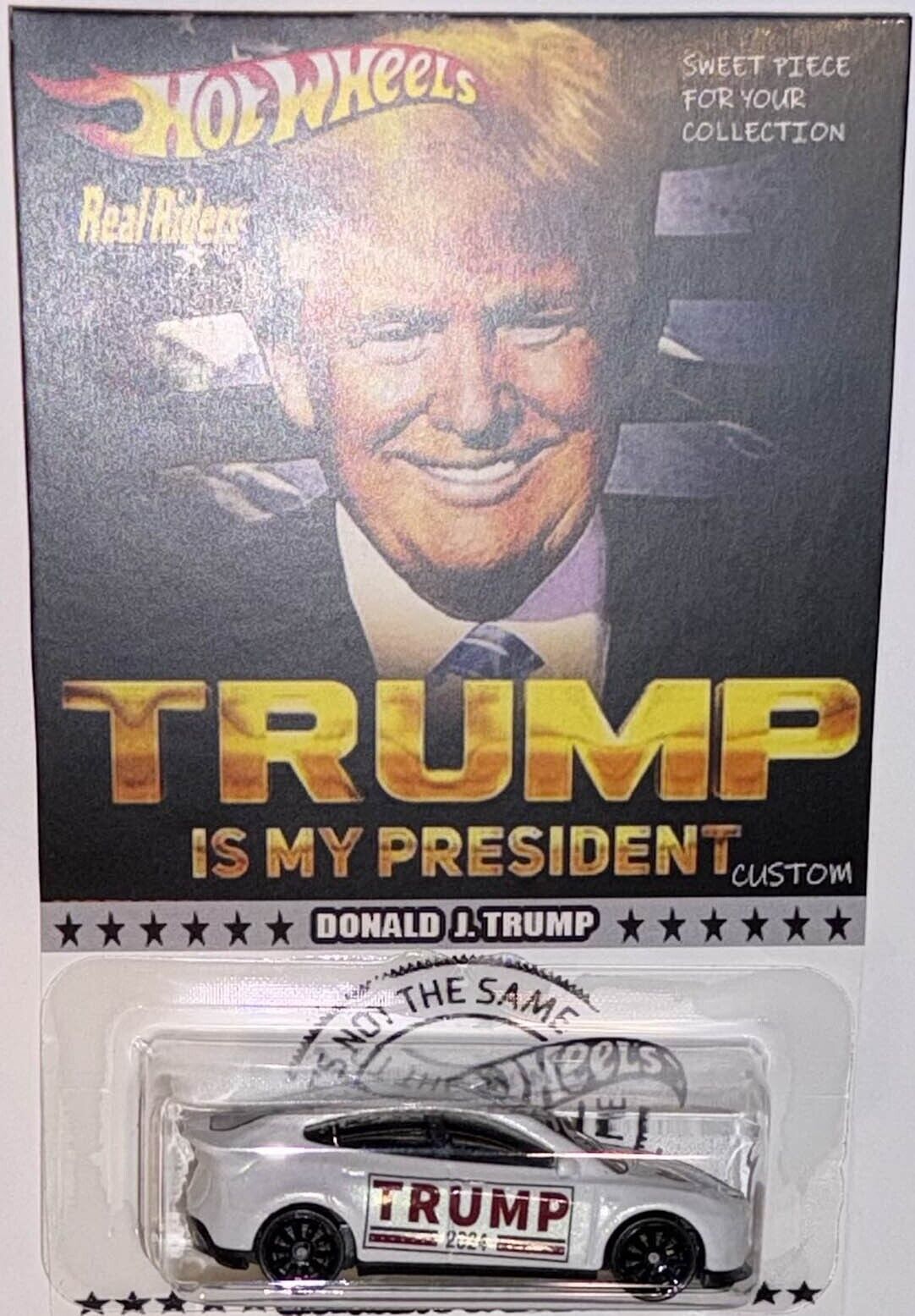 Tesla Model Y Custom Hot Wheels Car Trump is My President Series ...