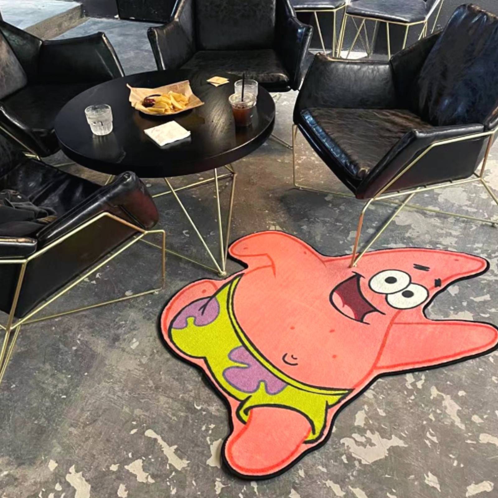 SpongeBob SquarePants rugs, cartoon Anime Patrick Star rugs, kawaii ...
