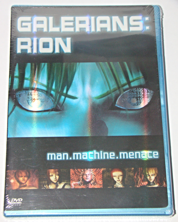 GALERIANS: RION - man.machine.menace (Dvd) - DVDs & Blu-ray Discs