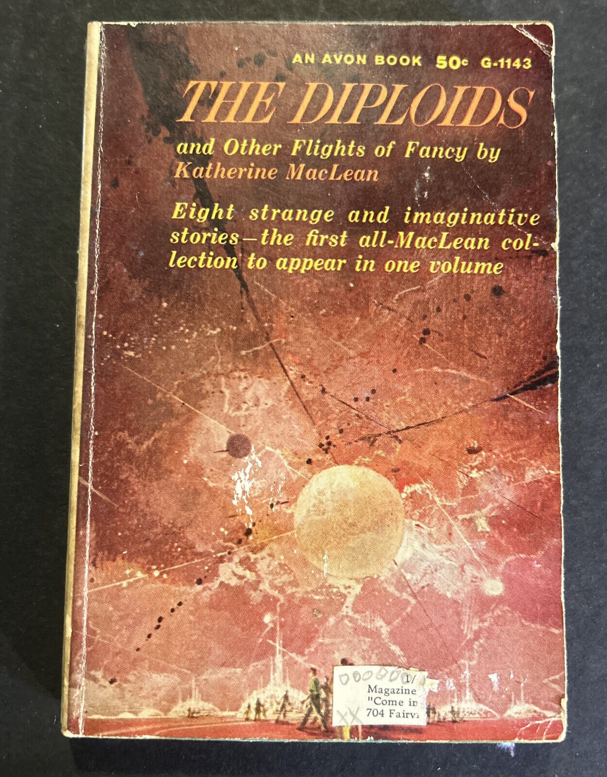 THE DIPLOIDS and Other Flights of Fancy, Katherine MacLean 1962 Avon G ...