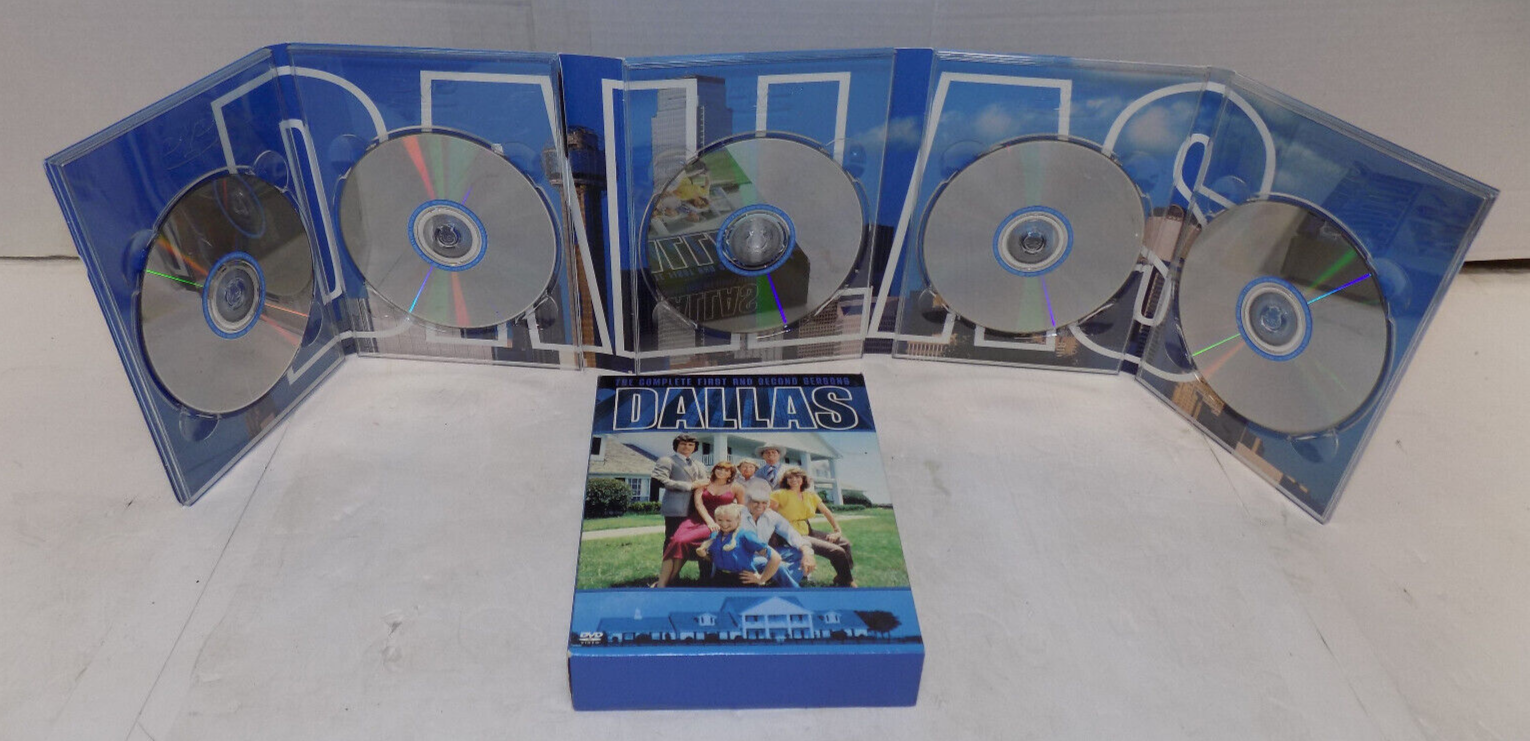 Dallas The Complete First and Second Seasons 1 & 2 DVD 5-Disc Box Set ...
