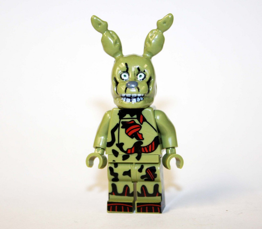 Building Toy Springtrap Bunny Five Nights at Freddy's Video Game ...