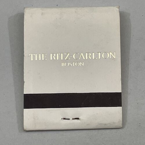 Vintage Matchbook The Ritz-Carlton Boston gmg Unstruck some foxing ...