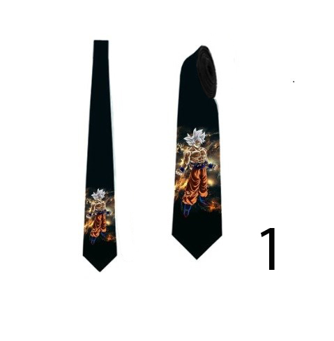 Necktie with goku gamer style for gamer geek theme party - Men's ...