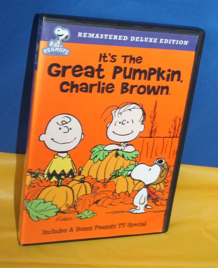 Peanuts It's The Great Pumpkin Charlie Brown Remastered Deluxe Ed DVD ...
