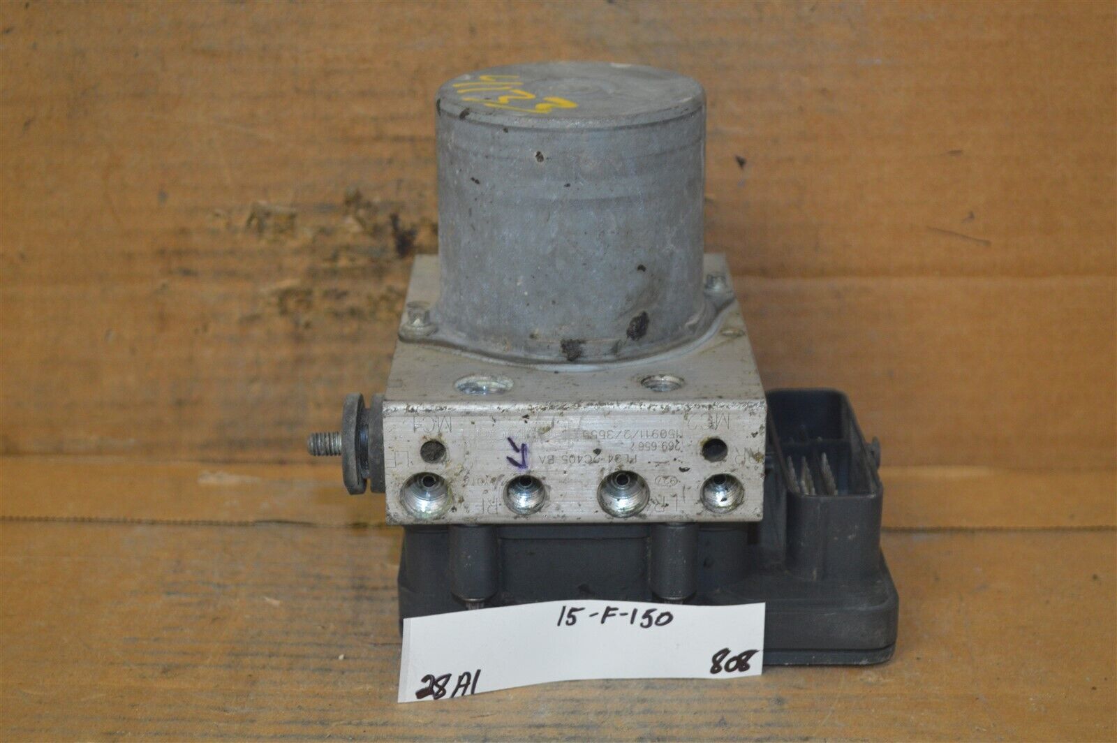 2015 Ford F150 ABS Pump Control OEM FL342C405BA Module 808-28A1 - ABS ...