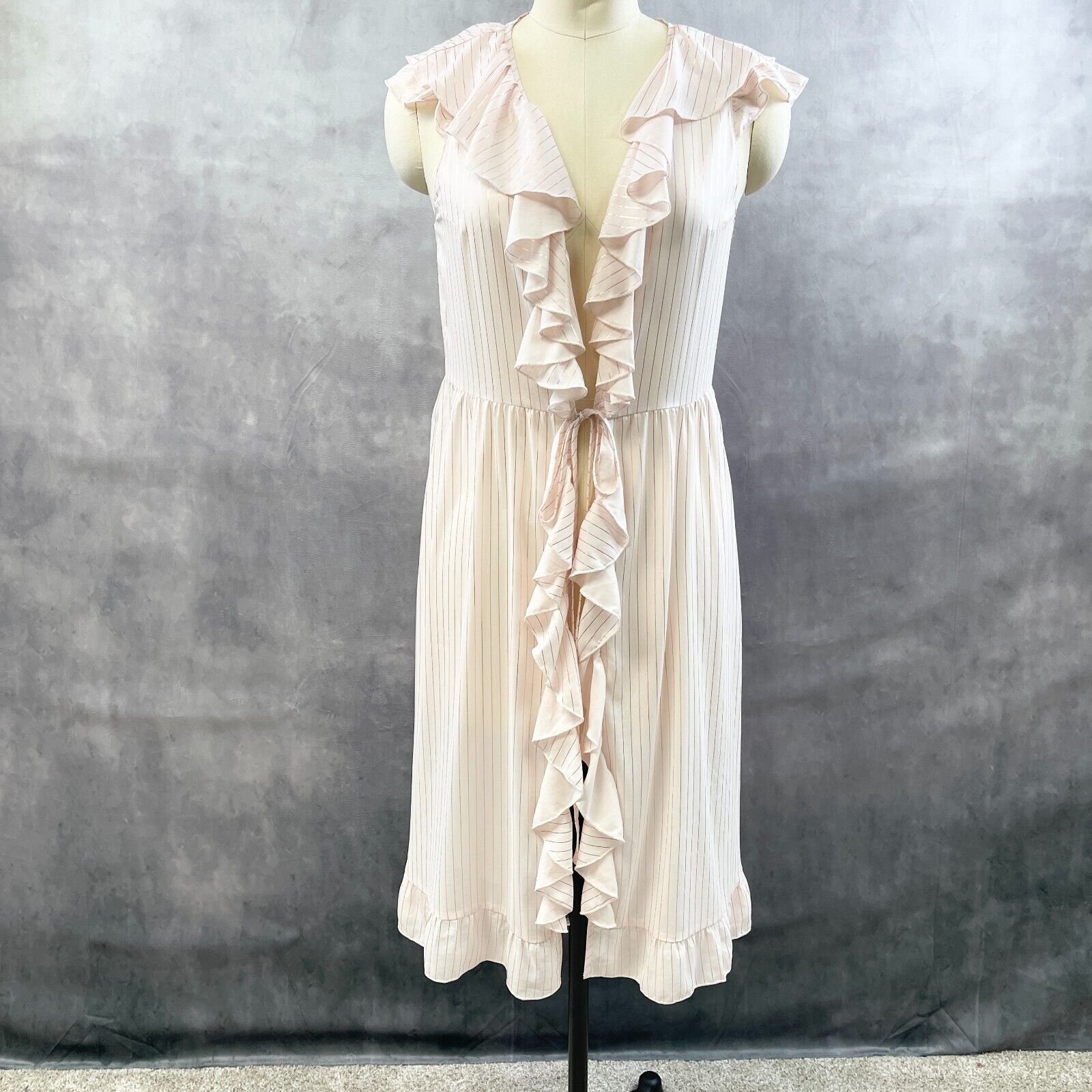 Victoria's Secret Ruffle Kimono Robe Women Medium Feminine Dainty ...