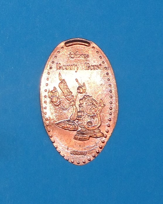 BRAND NEW WALT DISNEY BEAUTY & THE BEAST LUMIERE & COGSWORTH PENNY ...