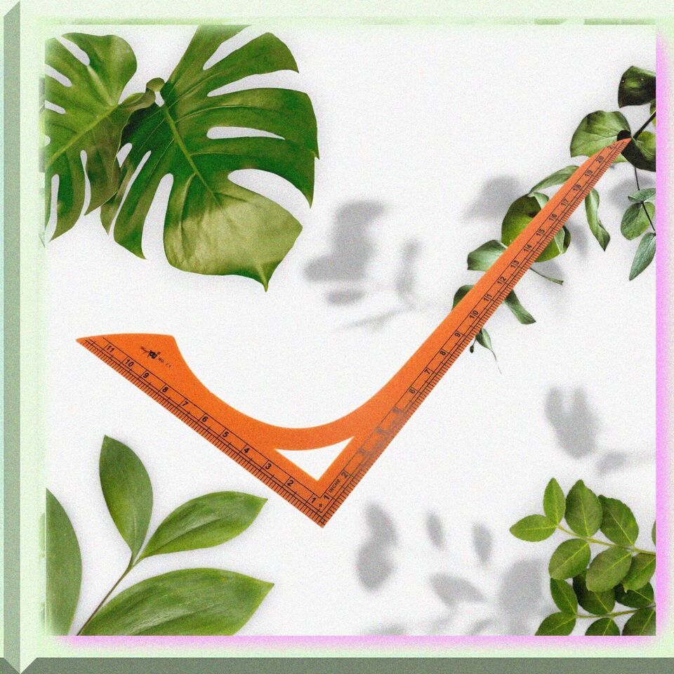 TailorCurve Pro: L-Shape Sewing Ruler for Precision Tailoring ...