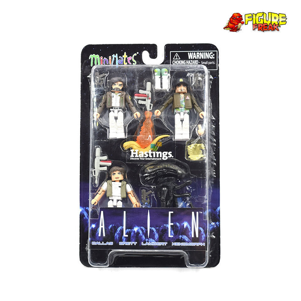 Alien Minifigure Hastings Exclusive Crew of the USCSS Nostromo Box Set ...