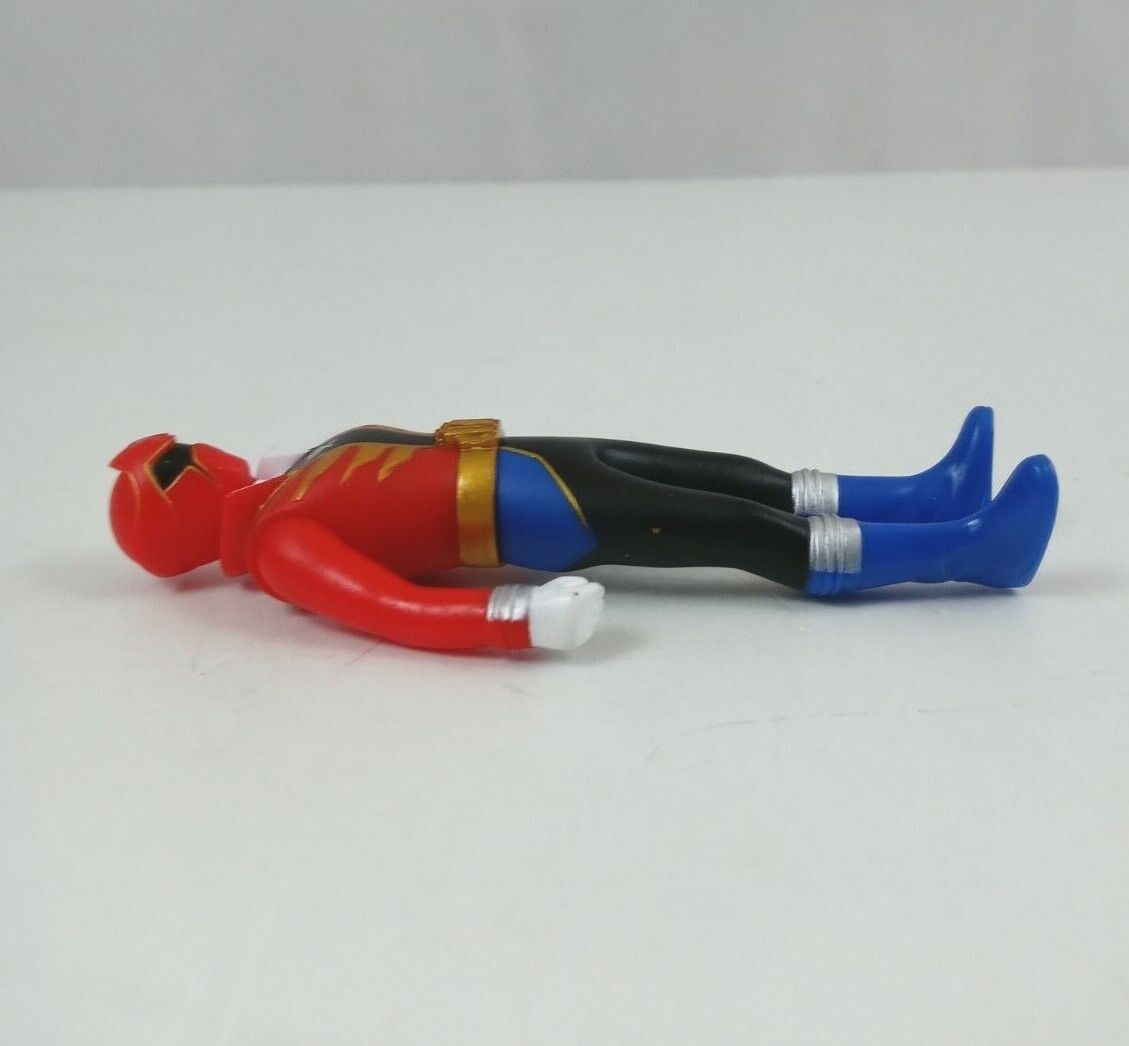 2011 Bandai Japan Power Rangers Megaforce Red Ranger With Blue Boots ...