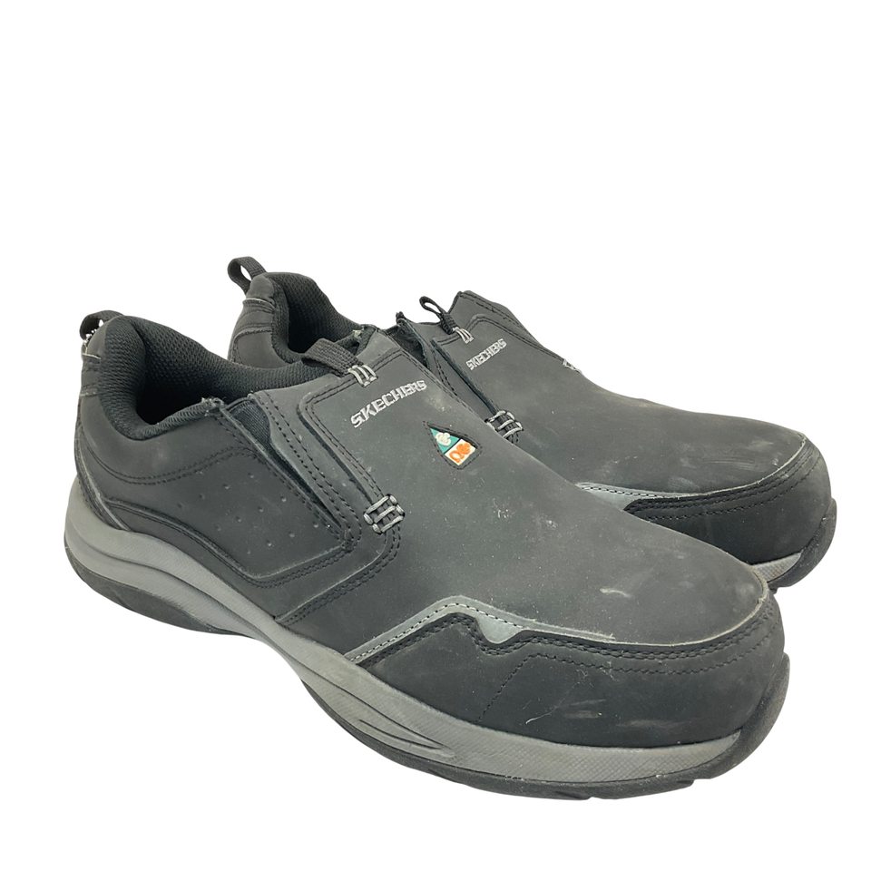 Skechers Work Men's Slip-On Steel Toe Composite Plate Shoes 99999066 ...