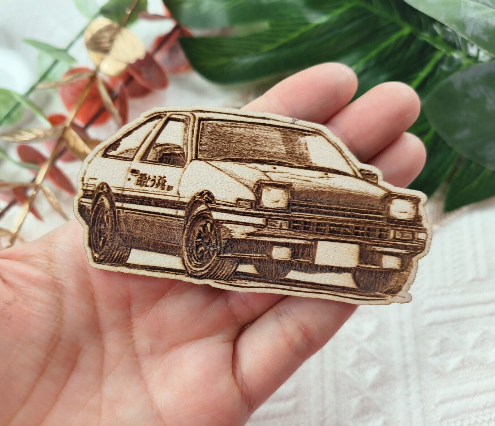 Wood Fridge Magnet for Toyota Corolla AE86 Trueno JDM drift legend ...