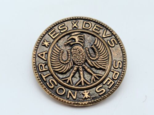 Hessian Soldier Button ESX DEVS SPES Nostra Teutonic Eagle Military ...