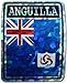 RFCO Anguilla Country Flag Reflective Decal Bumper Sticker Best Garden ...