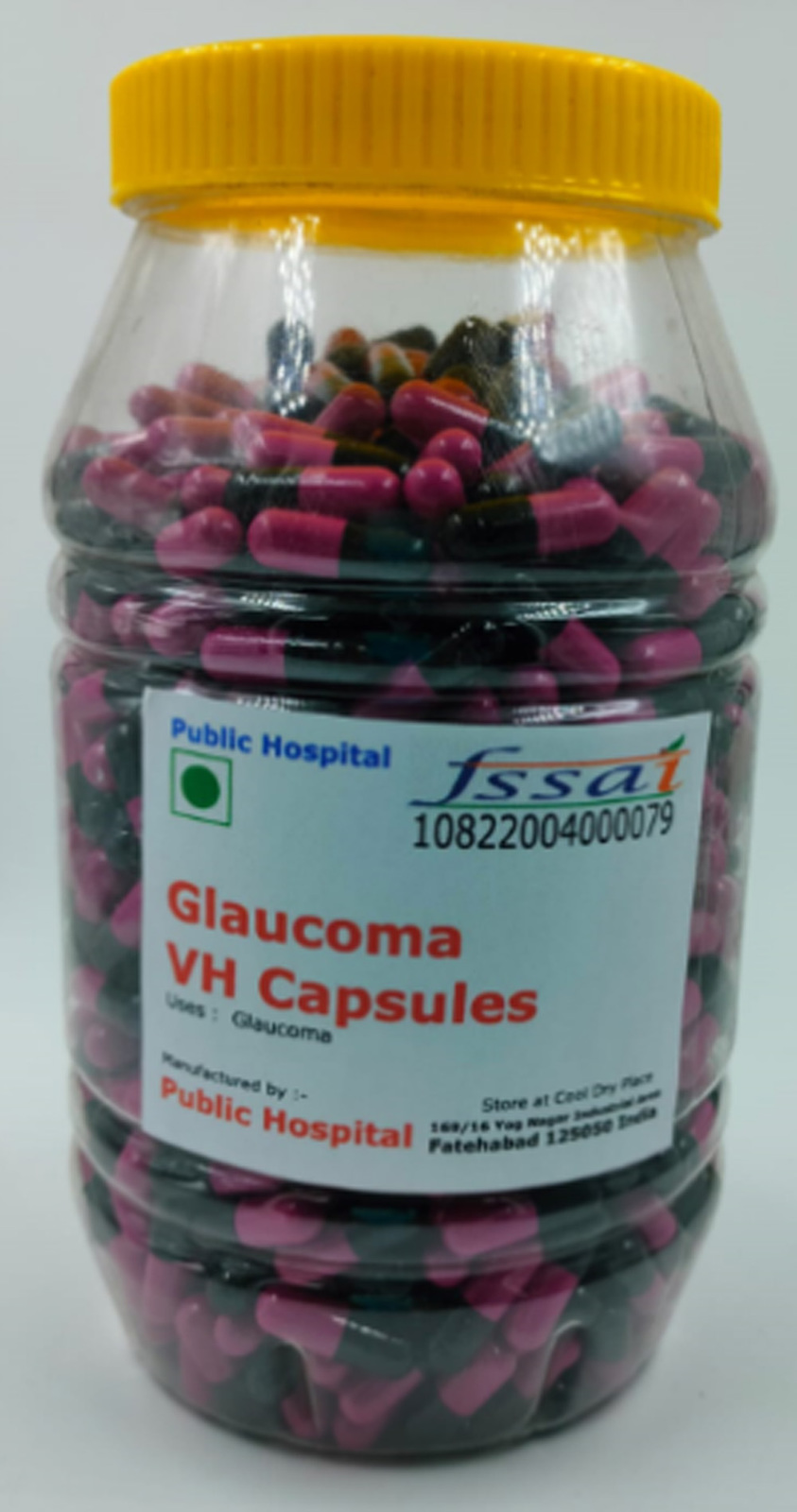 Glaucoma VH Herbal Supplement Capsules 1000 Caps Jar - Other Vitamins ...