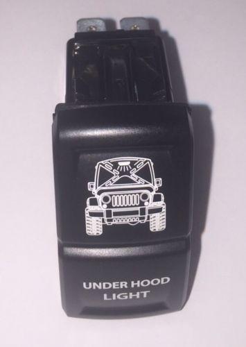 MILITARY HUMVEE ROCKER SWITCH "UNDER HOOD LIGHT" M998 M1038 M1025 HMMWV ...