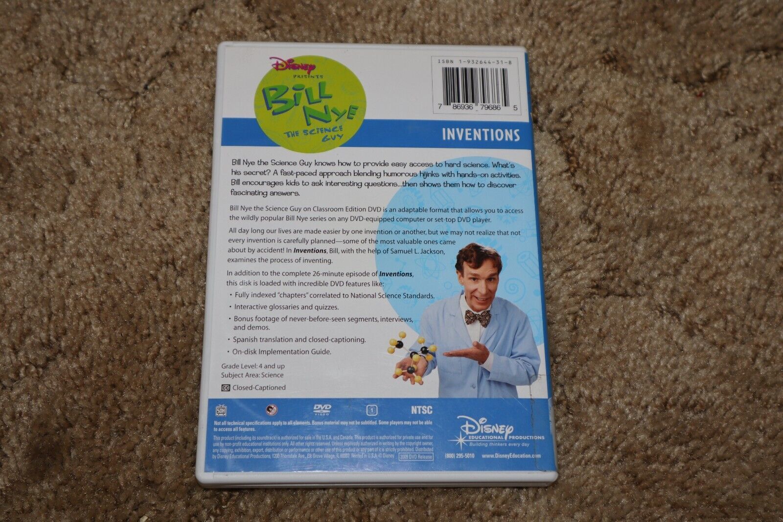 Bill Nye The Science Guy: Inventions Classroom Edition Interactive DVD ...