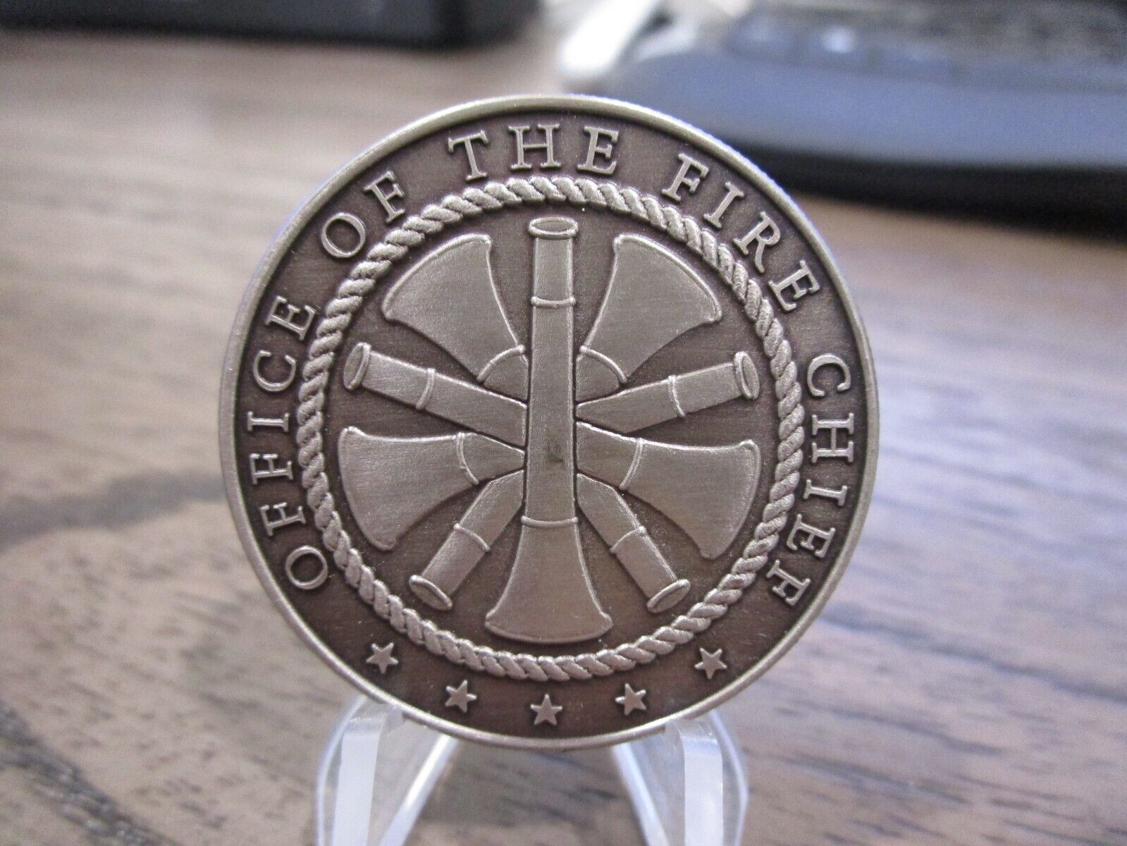 Vintage Waco Texas Fire & Rescue Fire Chiefs Challenge Coin #696R ...