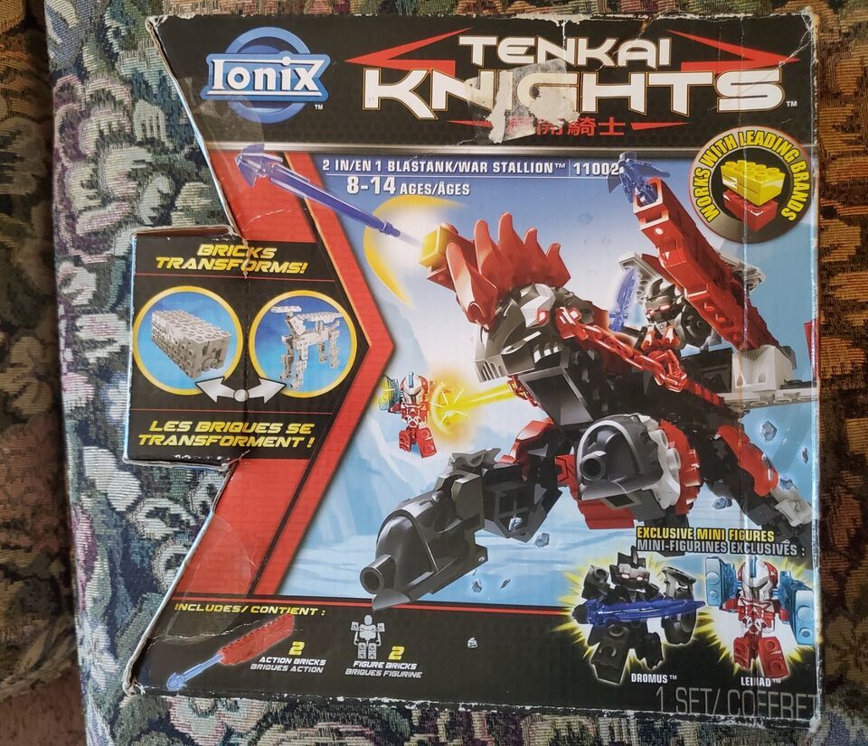 NEW Ionix Tenkai Knight 2in1 Blastank/War Stallion 110020 Shapeshifting ...