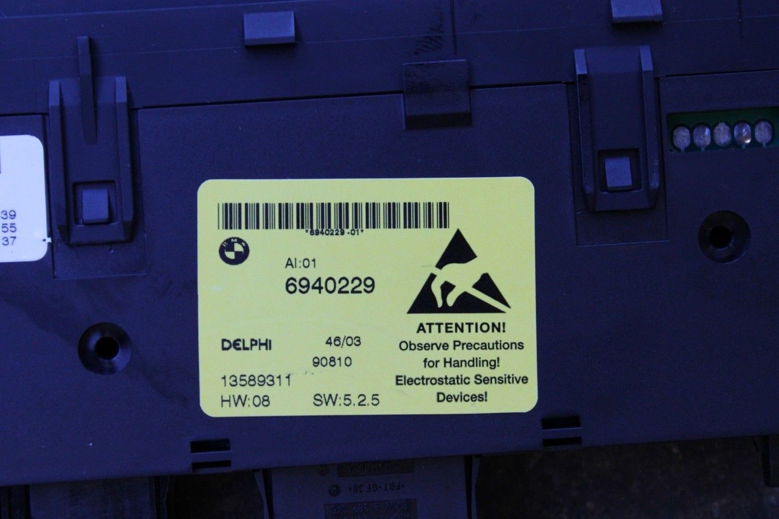 2005-07 BMW 530i E60 CONSOLE HEATED SEAT DSC PDC PARKING STABILITY ...