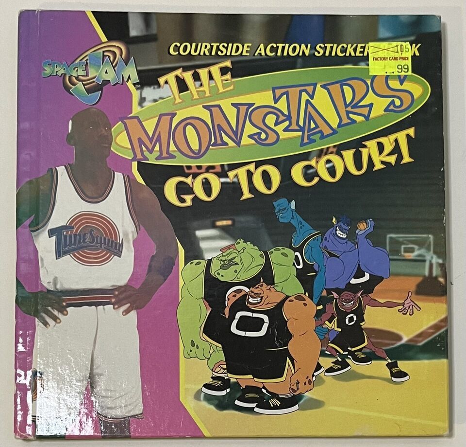 Space Jam Monstars Go To Court - Michael Jordan Courtside Action ...