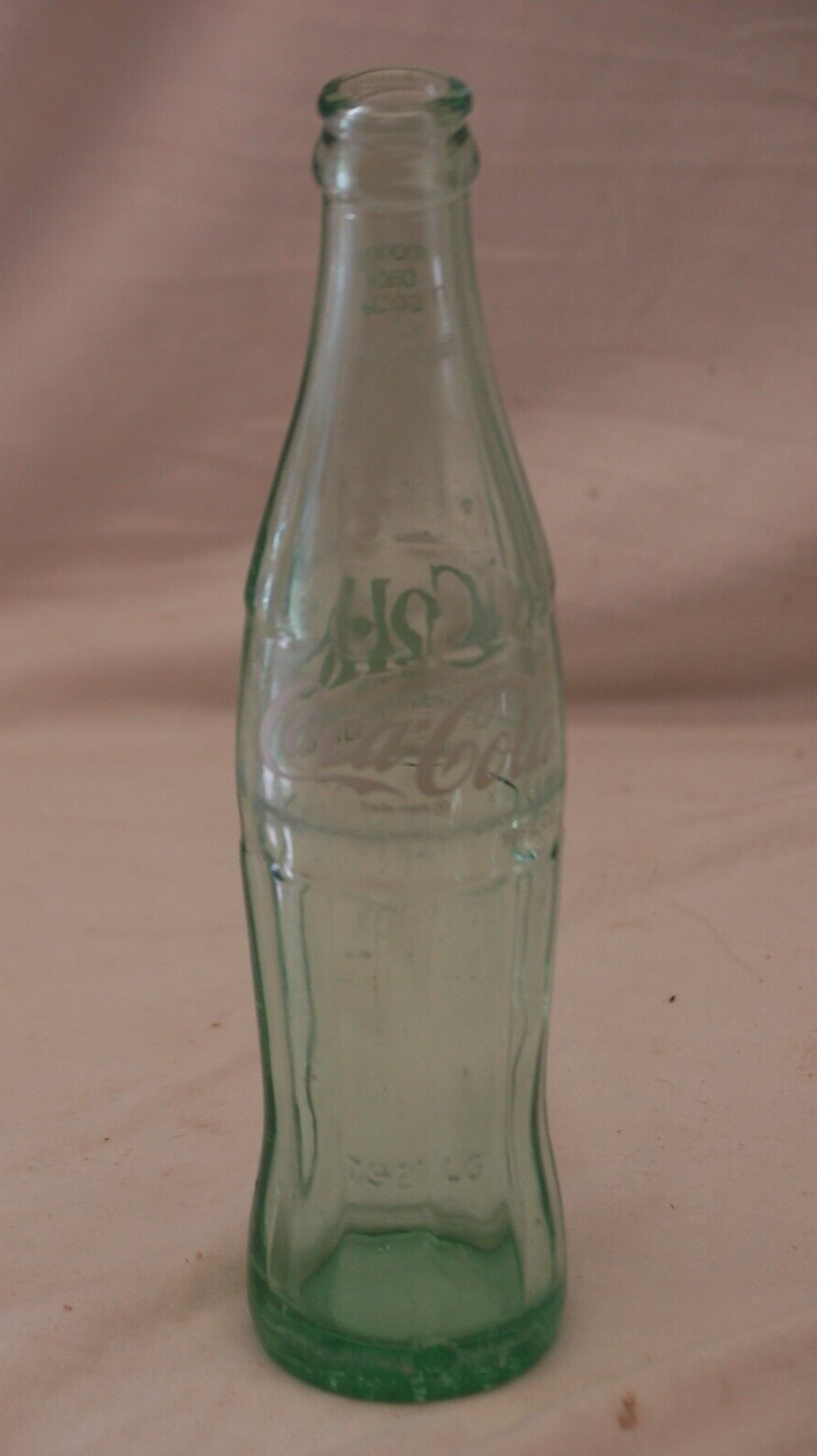 Coca Cola Coke Chicago ILL Beverages Soda Pop Bottle Glass 10 oz. - Sodas