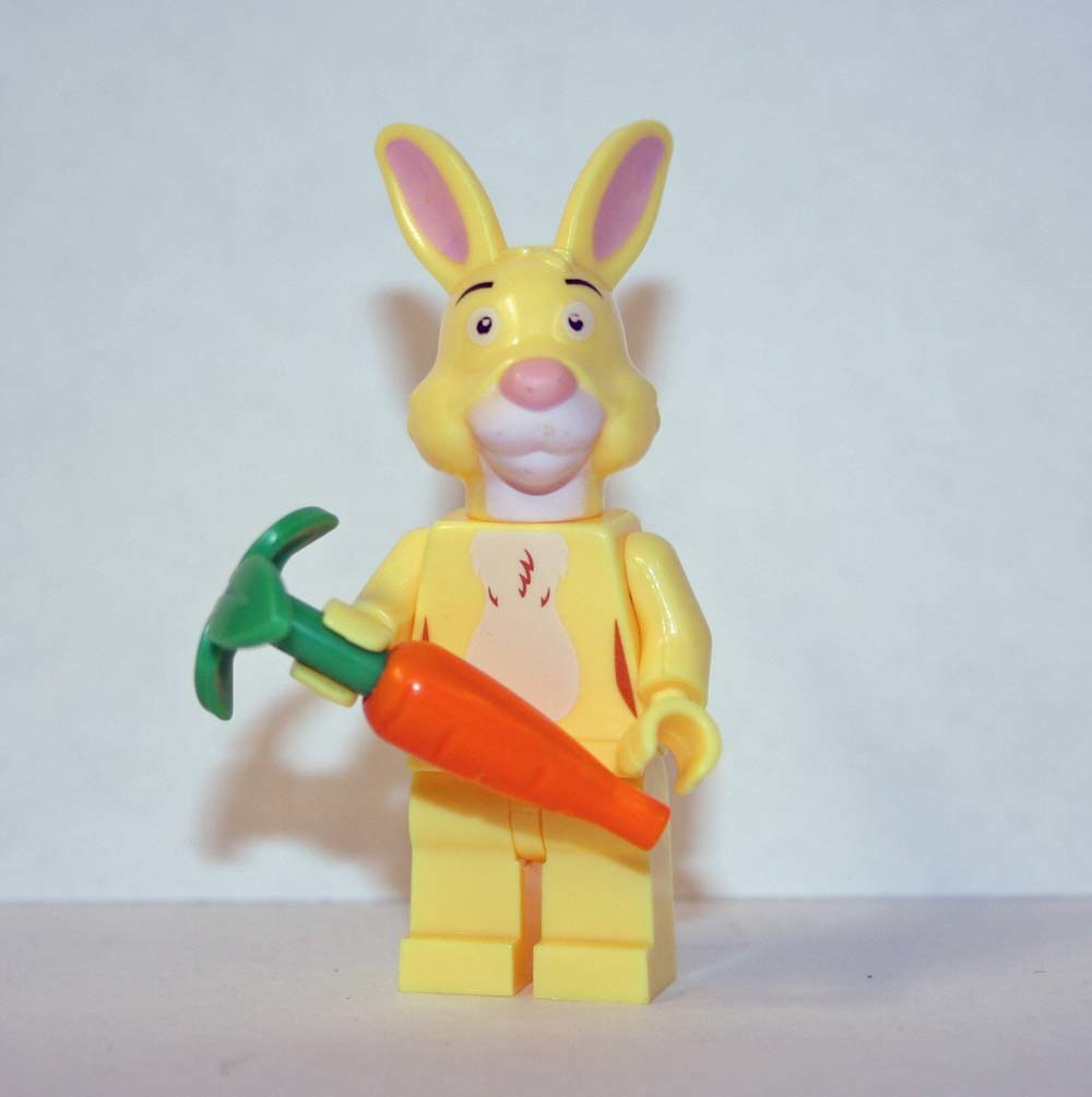 Minifigure Rabbit Winnie The Pooh Kids Tv Show Cartoon Toys US - LEGO ...