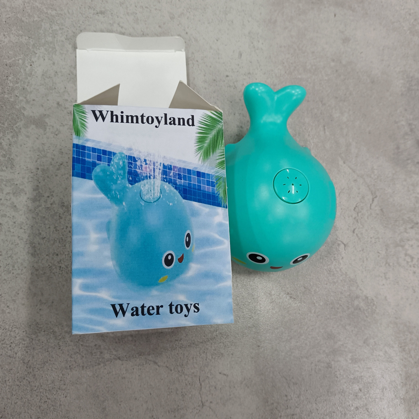 Whimtoyland Water toys Whale shower toy sprinkler, bathtub spray toy ...