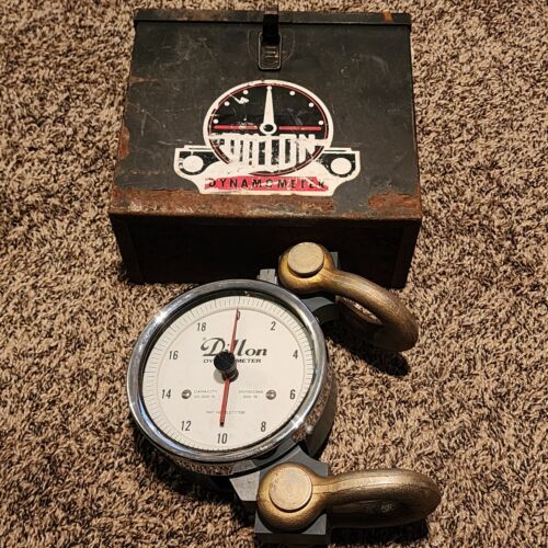 Dillon Dynamometer AP 2000-20000 lb 5" Dial 200lb Divisions Tension ...