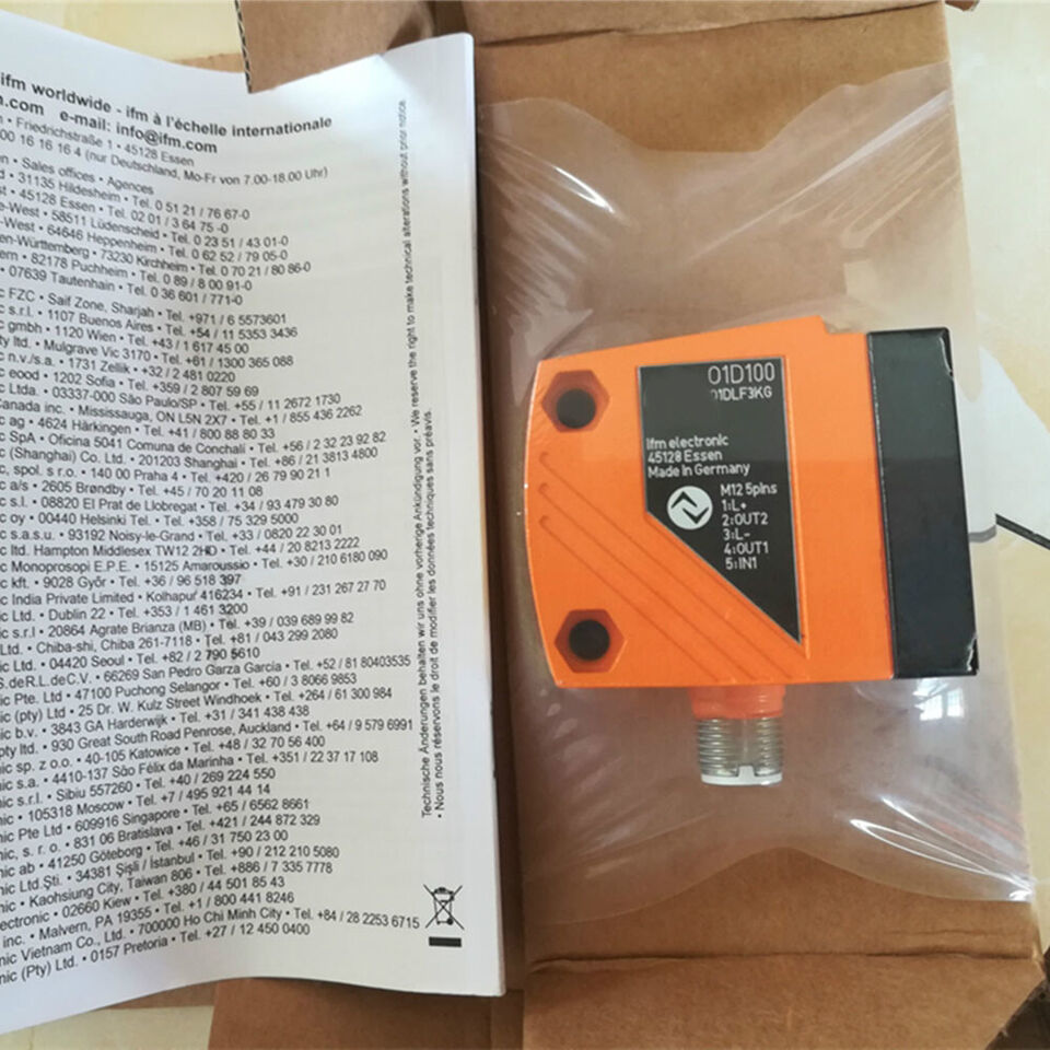 For IFM O1D100 O1DLF3KG Photoelectric Distance Sensor - Other Sensors