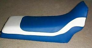 Yamaha Banshee Seat Cover Blue and White Seat Cover - ATV Parts