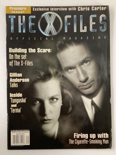 The X-Files Magazine Spring 1997 Duo David Duchovny & Gillian Anderson ...