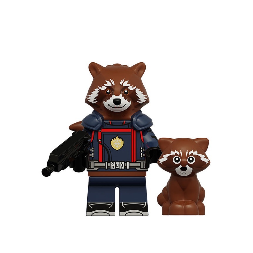 Rocket Raccoon Minifigures Guardians of the Galaxy Vol. 3 - Building ...