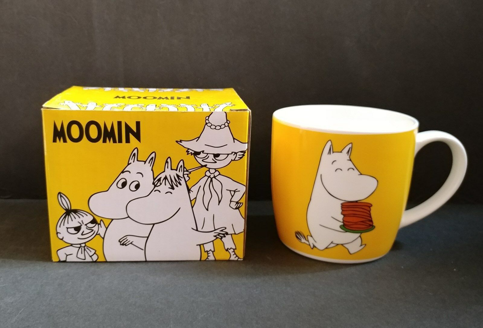 New Moomin SHARING Ceramics Coffee Mugs Cups Moomintroll Hattifatteners ...