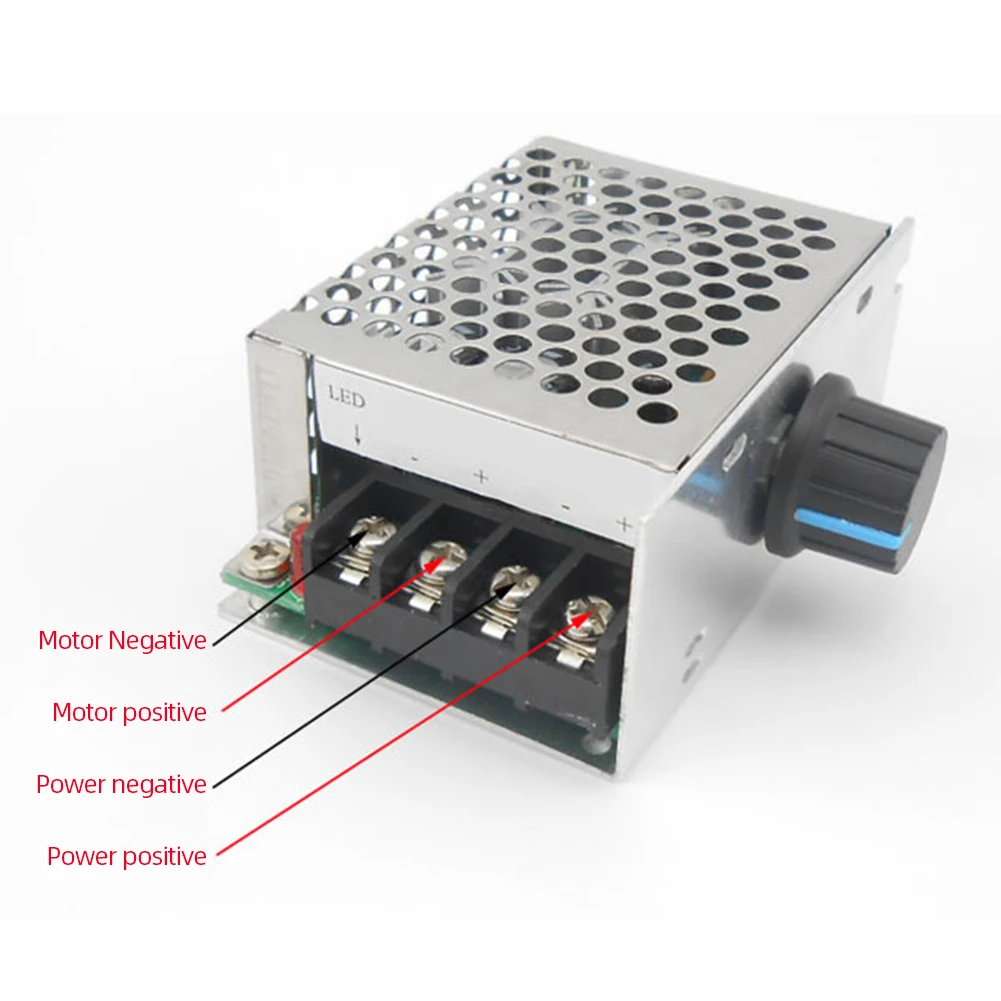 DC9-60V PWM Speed Control Drive Module 1200W 20A Motor Drive Switch ...