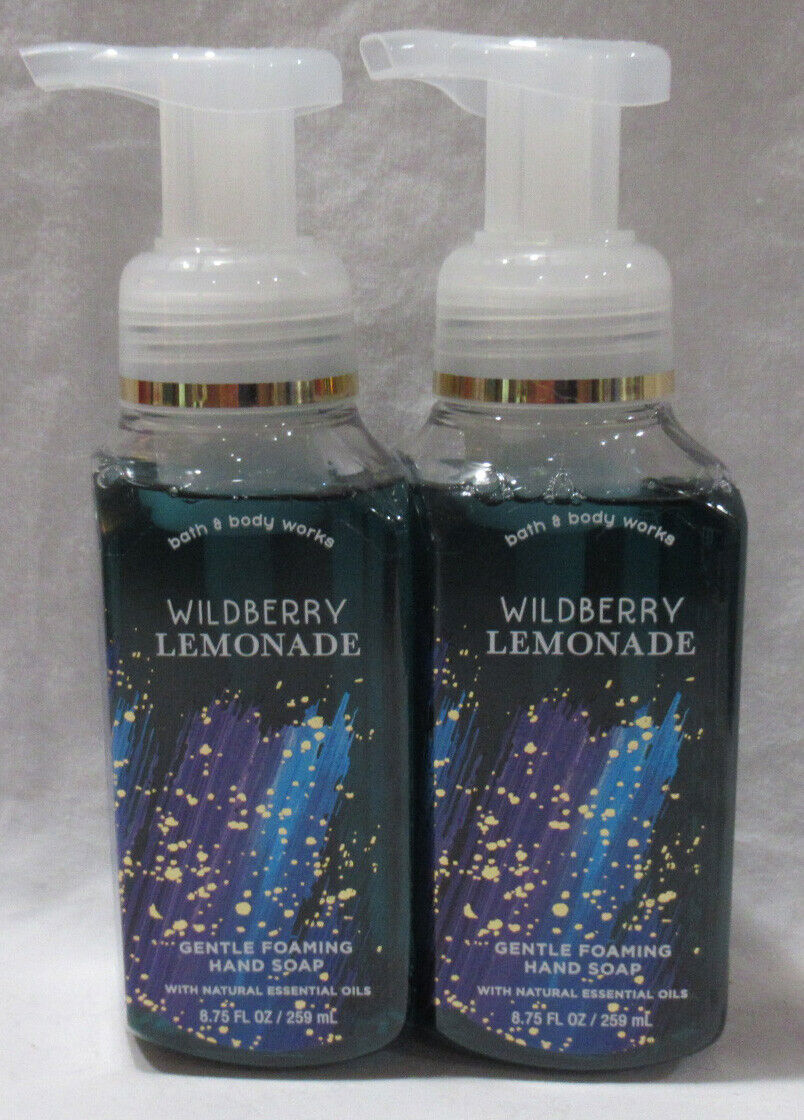 Bath & Body Works Gentle Foaming Hand Soap Lot Set of 2 WILDBERRY ...