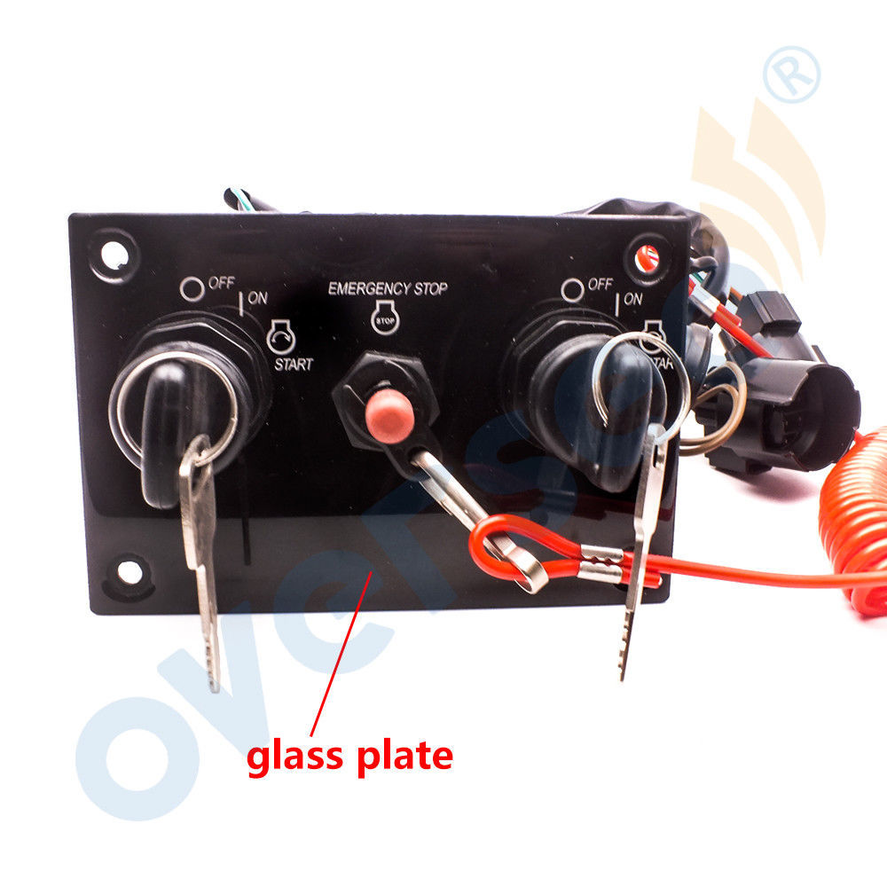 NEW 37100-96J14 Dual Ignition Key Switch Panel For Suzuki DF100A 115A ...