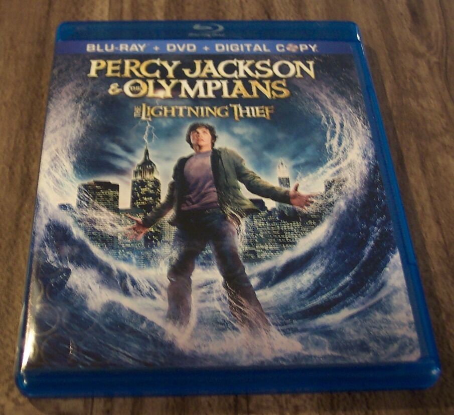 Percy Jackson And The Olympians The Lightning Thief Blu Ray Dvd 3 Disc