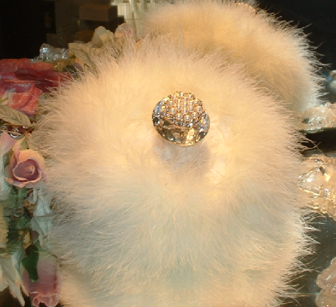 Exotic Leather 6 oz Perfumed Dusting Powder w/ Puff & Stand by ...