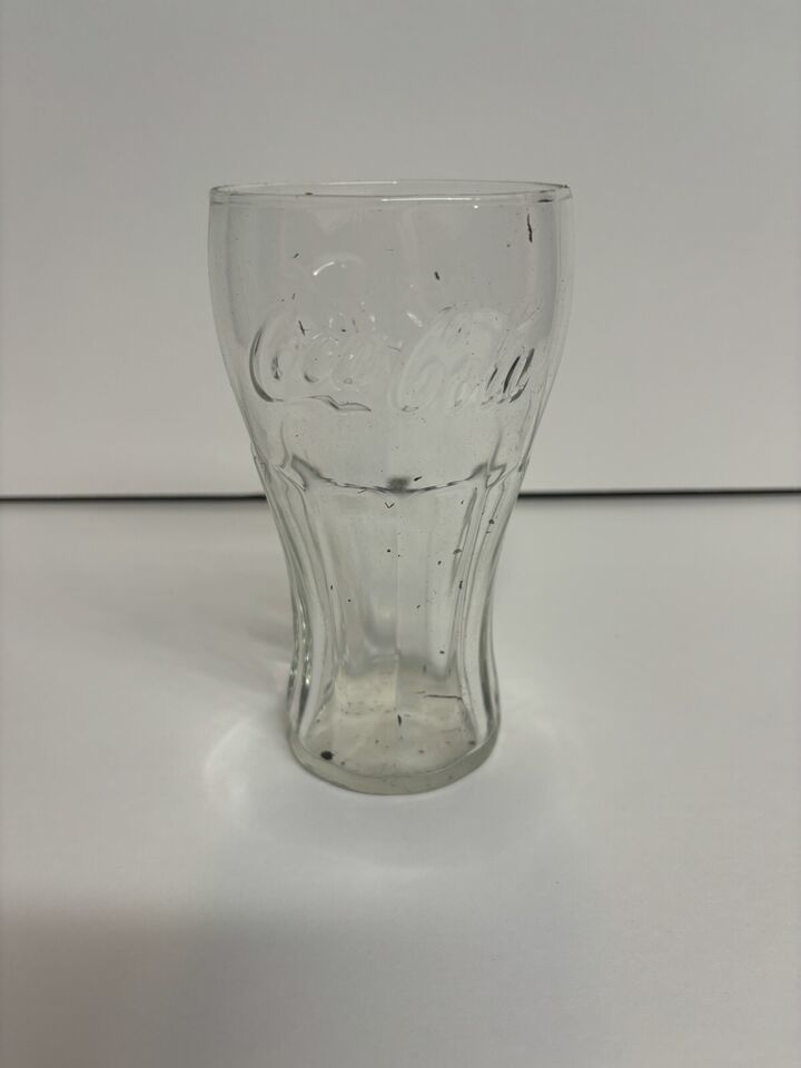 Vtg Green Coca-Cola Coke Fountain Drinking Glass Kitchen Beverage Beer ...