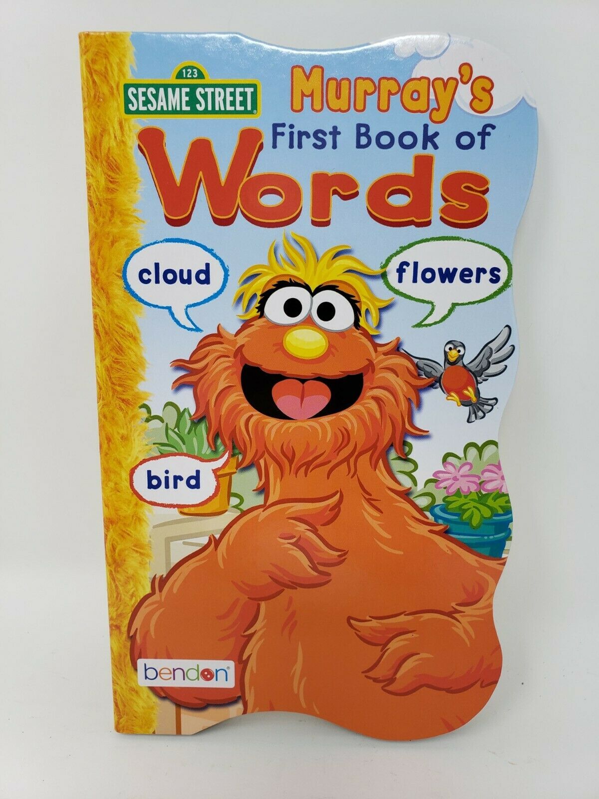 Bendon Sesame Street Murray's First Book of Words Board Book - New - Books