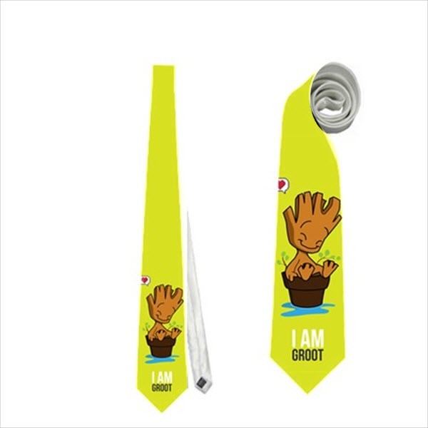 Necktie Groot GOTG Cosplay - Men's Accessories