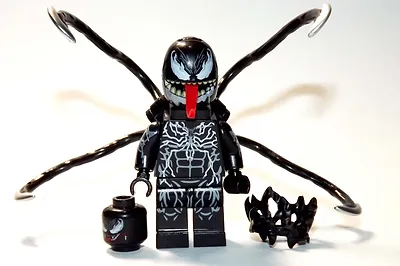 PLTOYS Venom Deluxe SpiderMan Symbiote Movie Minifigure Toys - LEGO (R ...