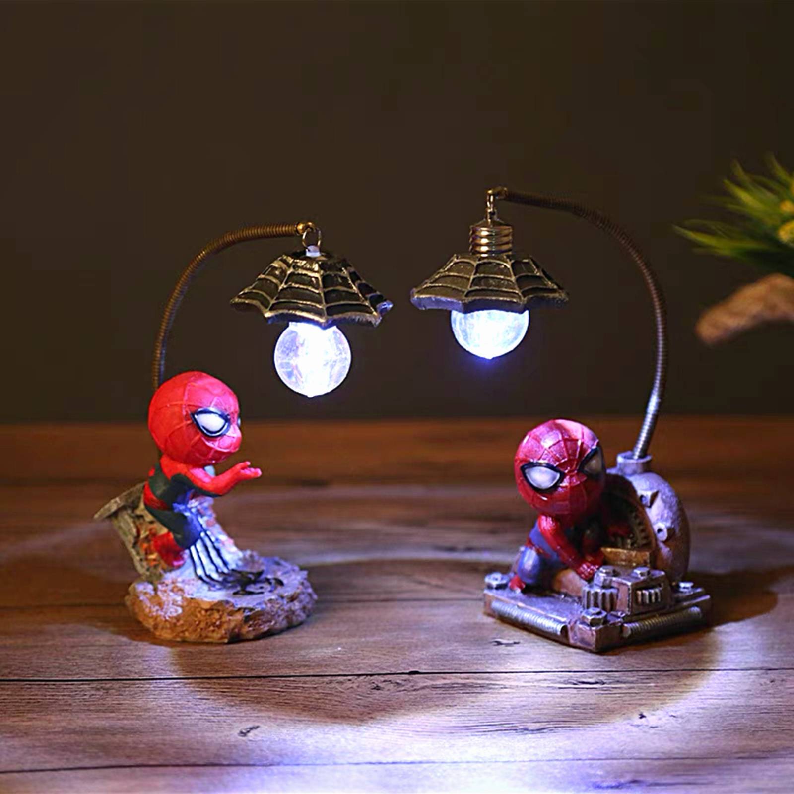 Spider man night lights, Spider-man Table Lamp, Spider-man desk lamp ...