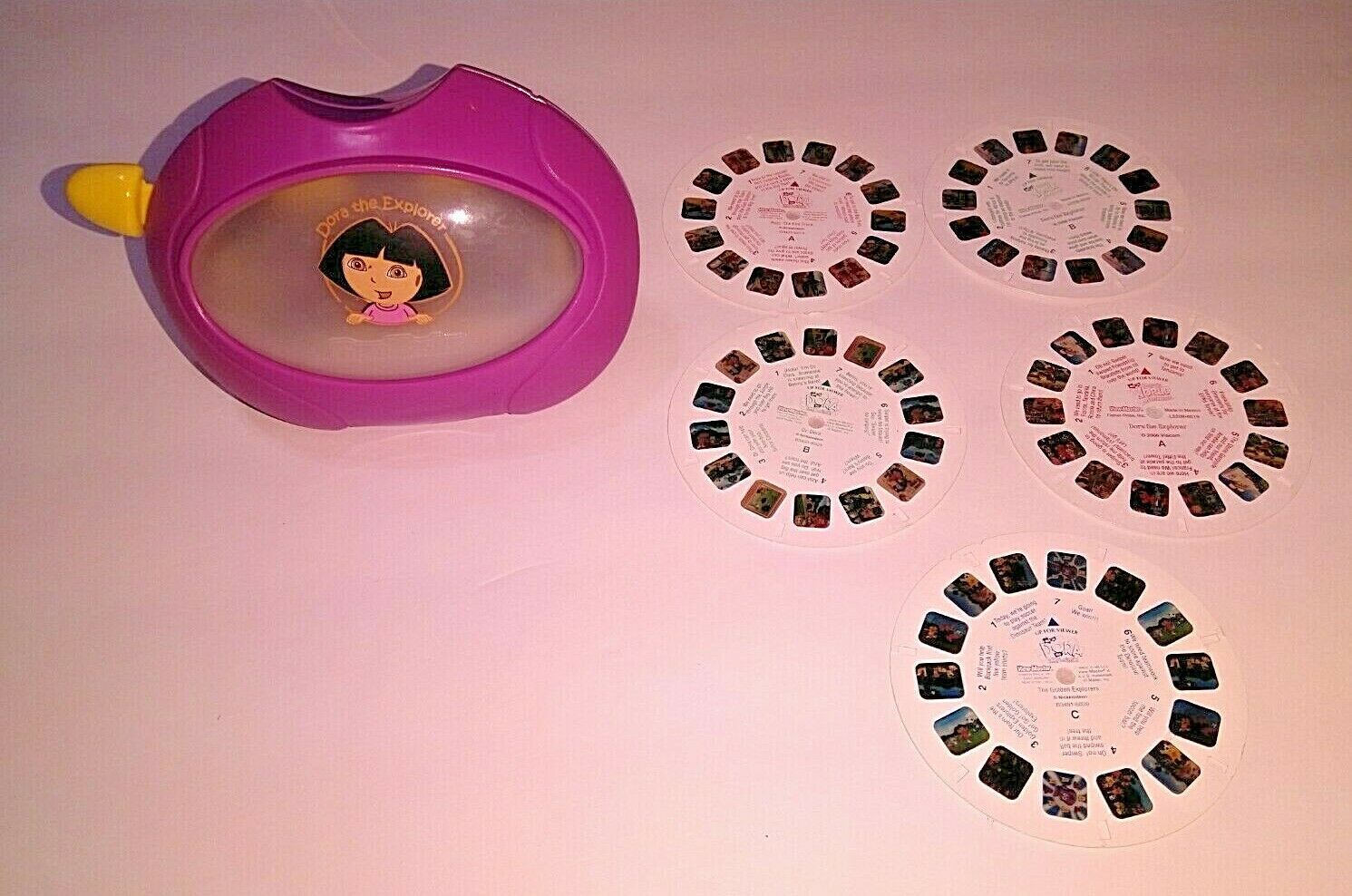 View Master Dora The Explorer TV Show Nickelodeon Viewer 1998 + 5 Dora ...