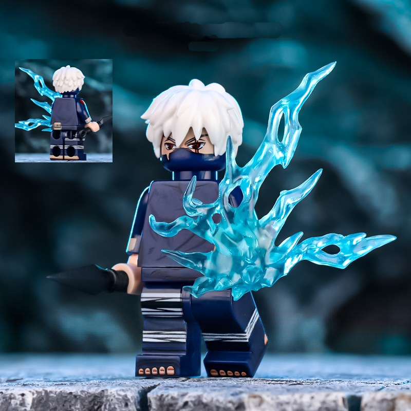 Kakashi (Full Sharingan) Naruto Series Minifigures Minifigs Toy Gift ...