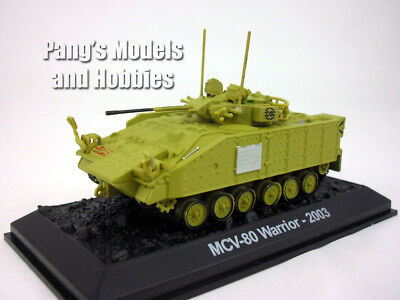 MCV-80 Warrior Tracked Armored Vehicle 1/72 Scale Diecast Model by ...